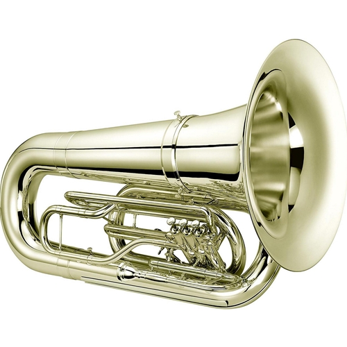 Silver Marching Tuba